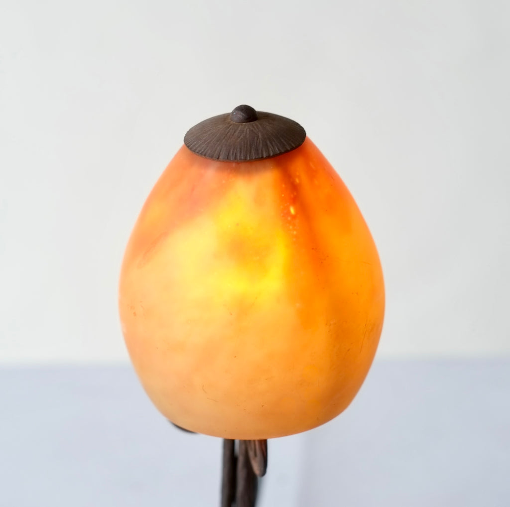 Daum & P.Escaffre Lamp, France, Circa 1930 – punch the clock