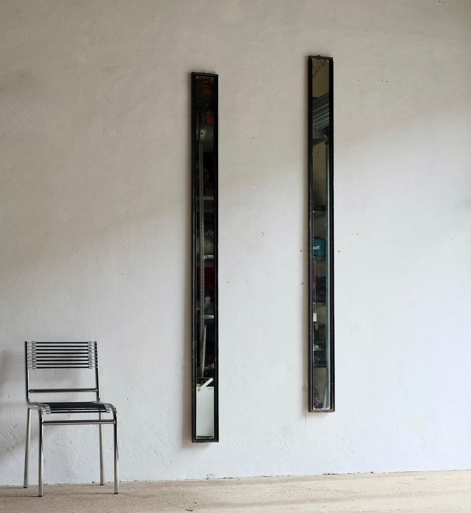 Pair Of Long French Mirrors – punch the clock
