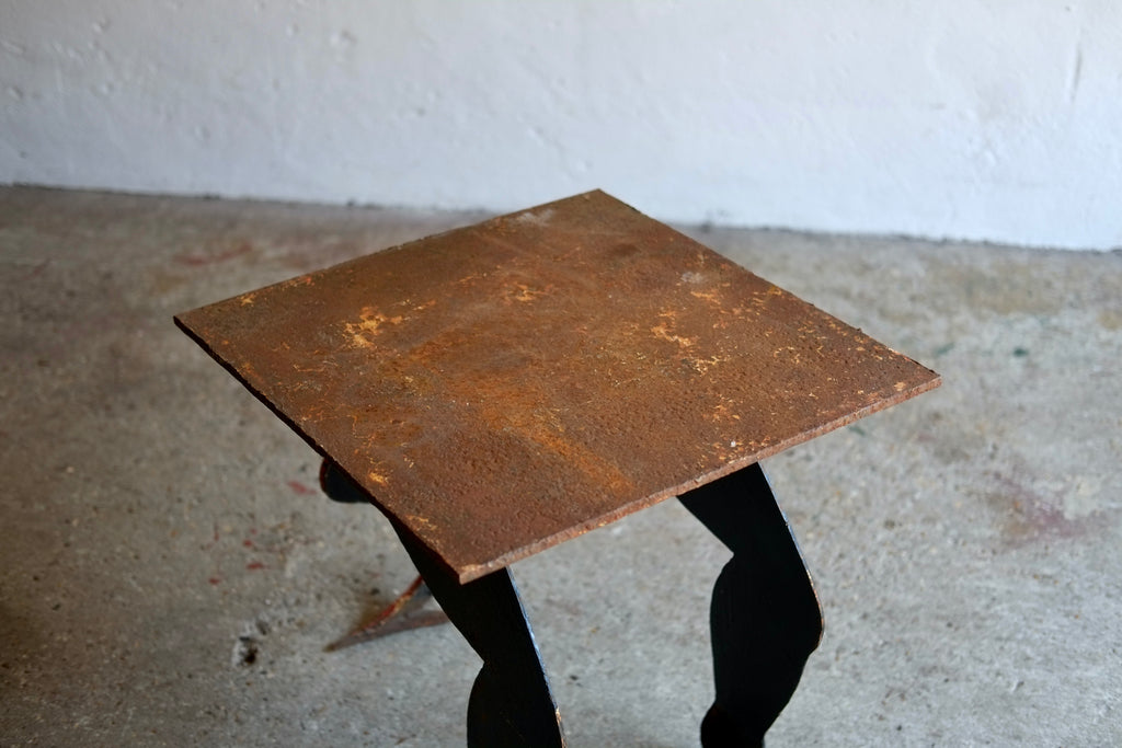 Cast Iron Legs Table – punch the clock