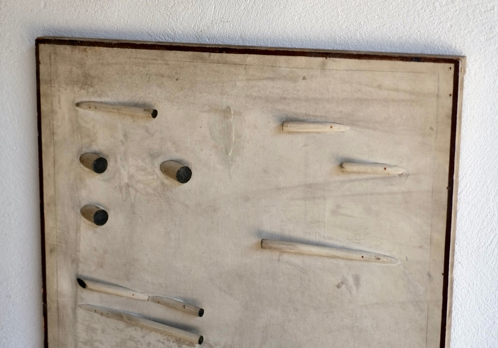 Constructivist Relief, Mouchos, Circa 1960's – punch the clock