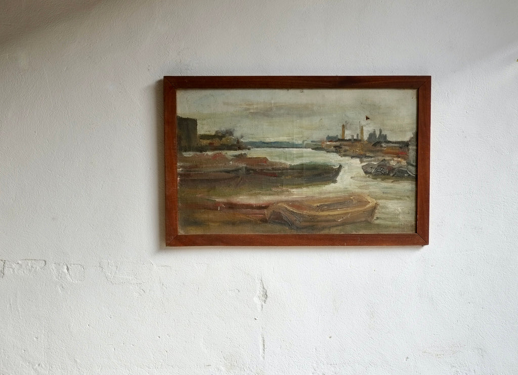 Impressionist Landscape Oil On Canvas, Alex Cauldwell, 1959 – punch the ...