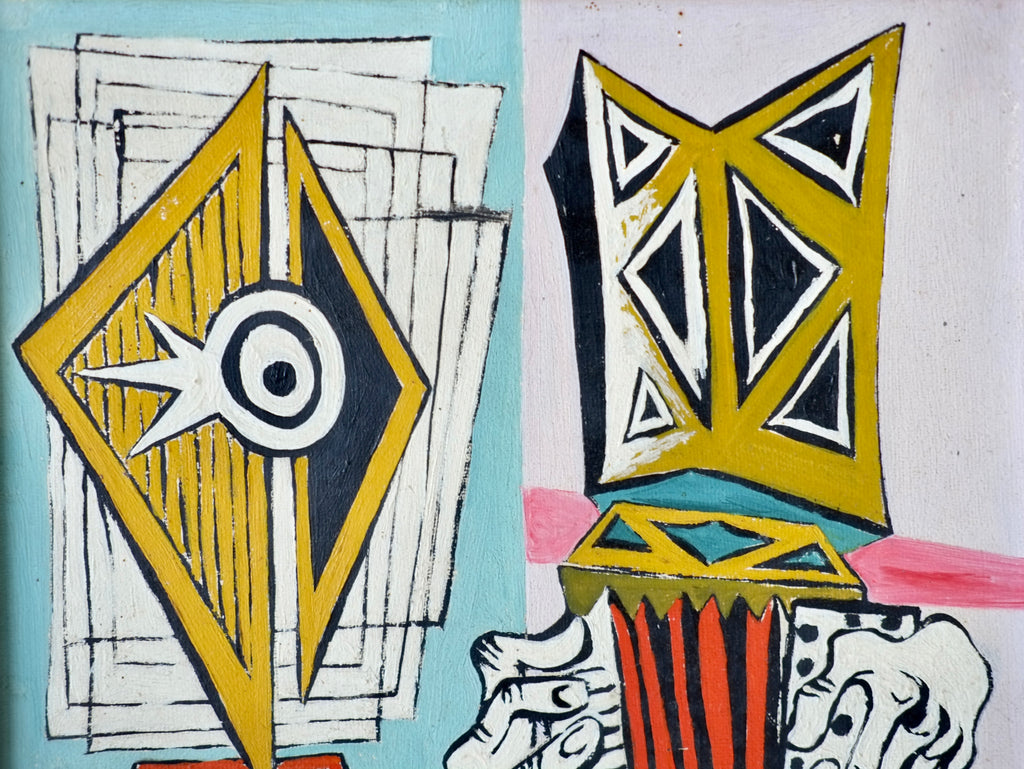 John Banting (British, 1902-1972), Untitled, Oil On Board, 1960 – punch ...