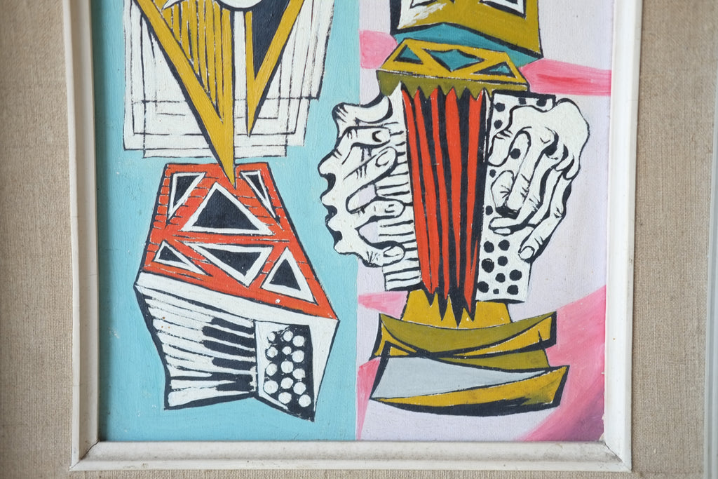 John Banting (British, 1902-1972), Untitled, Oil On Board, 1960 – punch ...