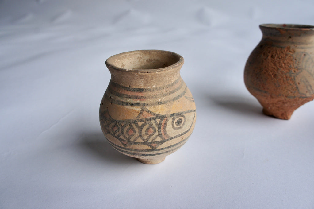 THREE ANCIENT INDUS VALLEY POTS – punch the clock