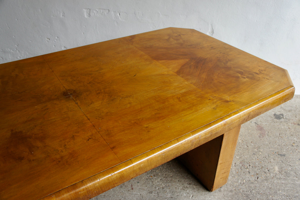 ART DECO BURR DINING TABLE – punch the clock
