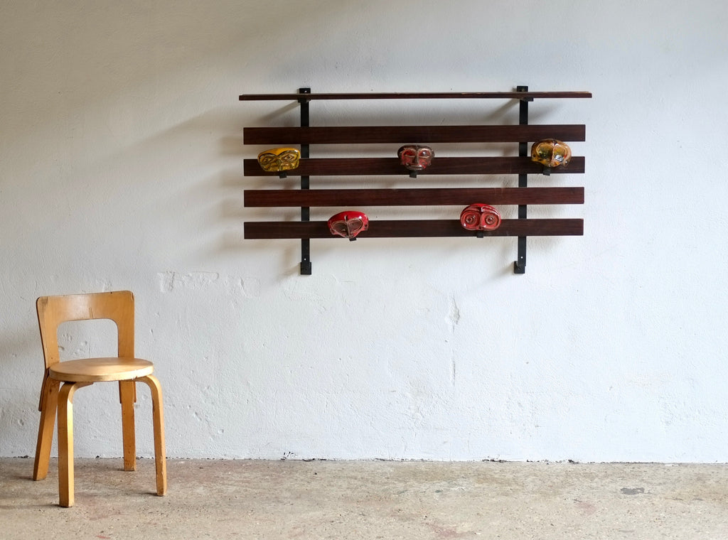 Ceramic Face Coat Rack – punch the clock